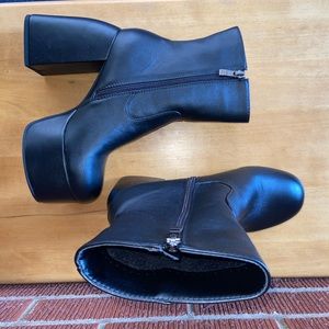 Shoes | 4 Inch Platform Boots | Poshmark